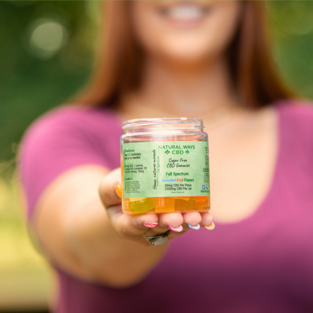 25mg HHC Gummies | 16 Count | Natural Ways CBD